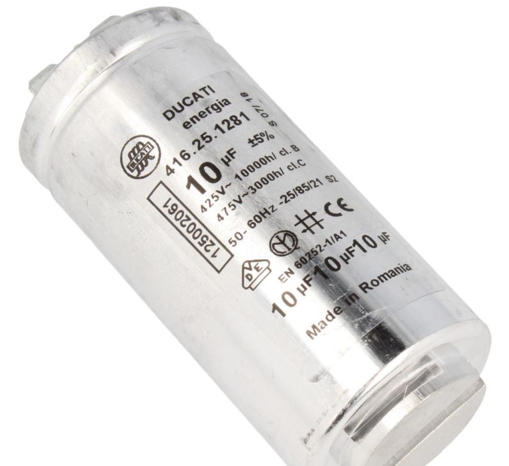 Condensator motor uscator de rufe ELECTROLUX