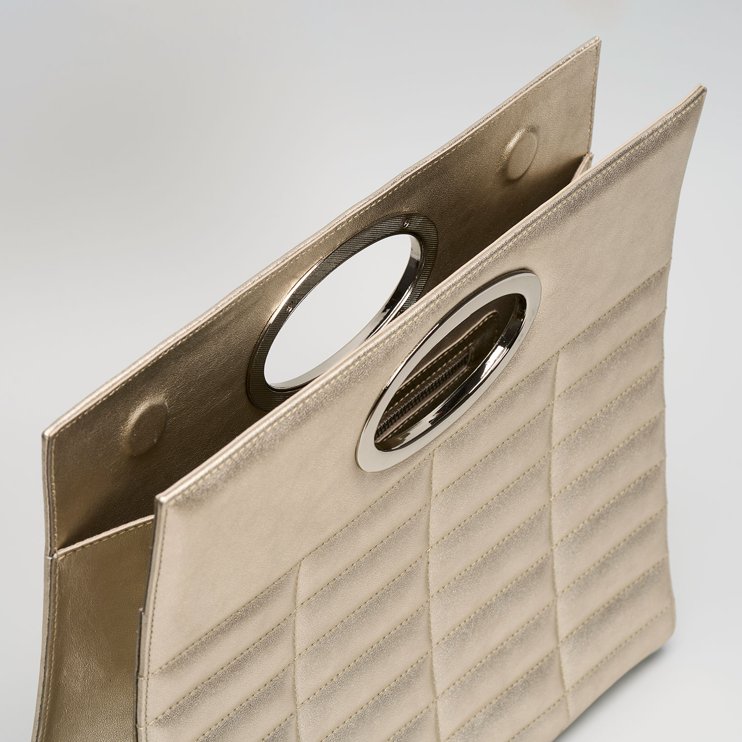 Genti Geanta KELLY Gold GKEL-GLD Urbanvanilla.ro