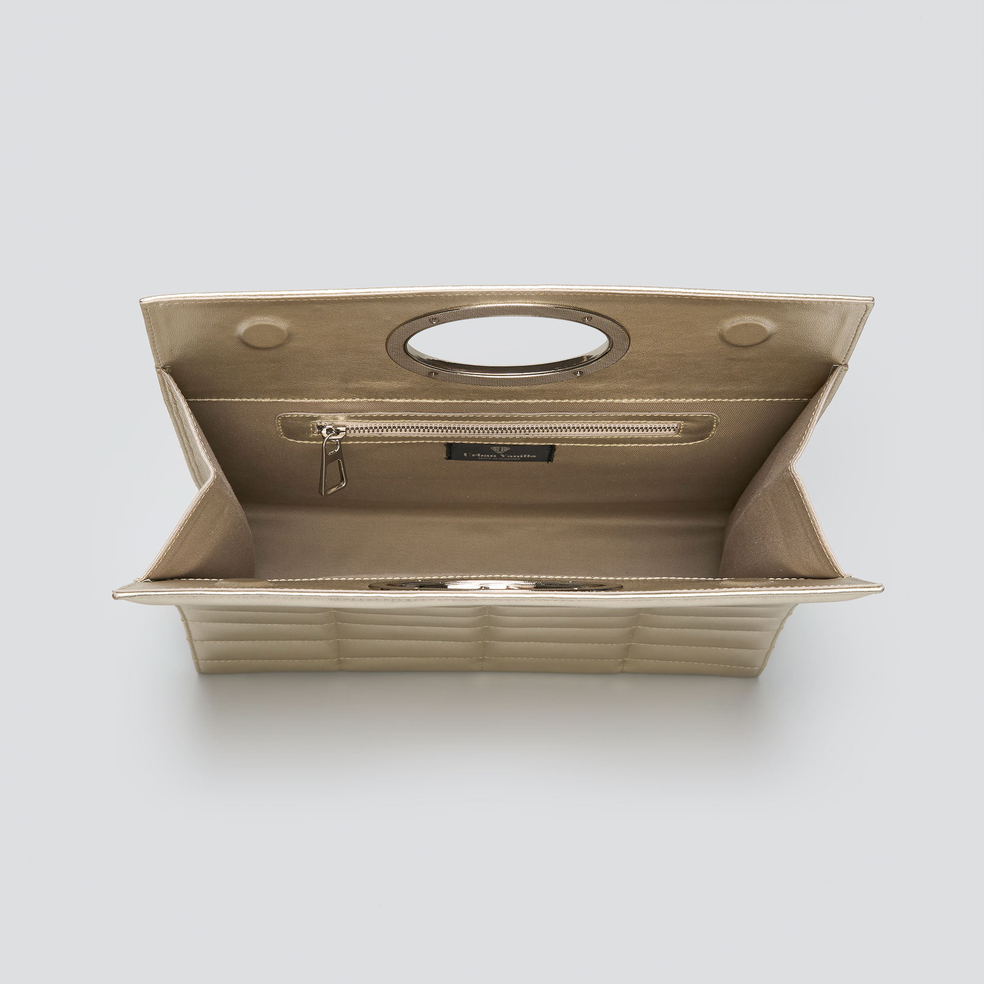 Genti Geanta KELLY Gold GKEL-GLD Urbanvanilla.ro