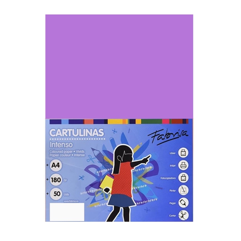 Hartie si carton tipar digital Carton colorat A4 Fabrisa 154...