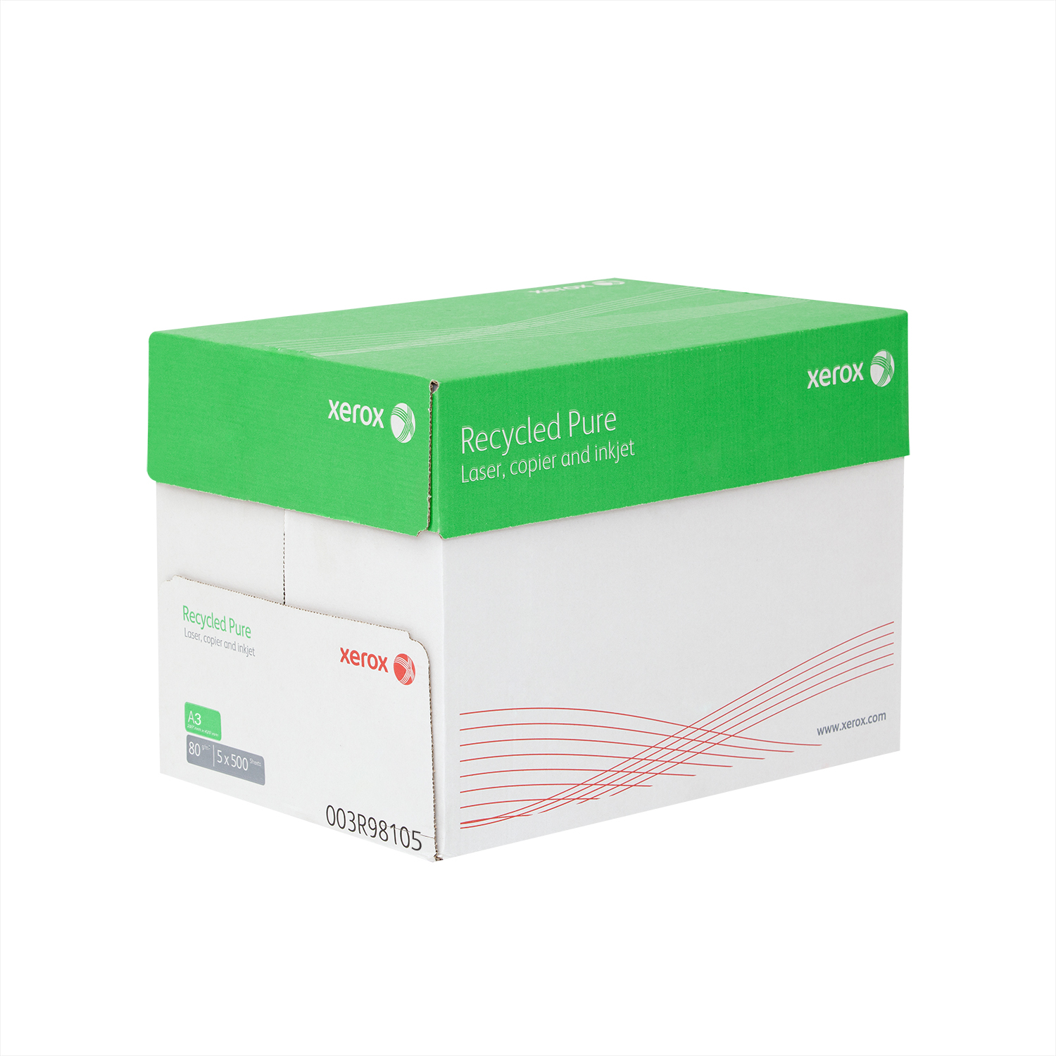 Hartie copiator HARTIE COPIATOR A3 RECYCLED PURE 80G 500/TOP...