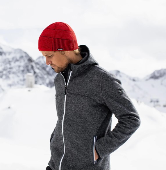 Hanorac barbati, din lana merinos, gri, marimea 48 EU