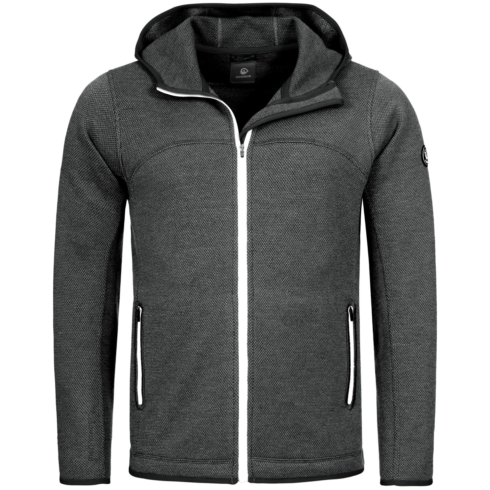 Hanorac barbati, din lana merinos, gri, marimea 54 EU