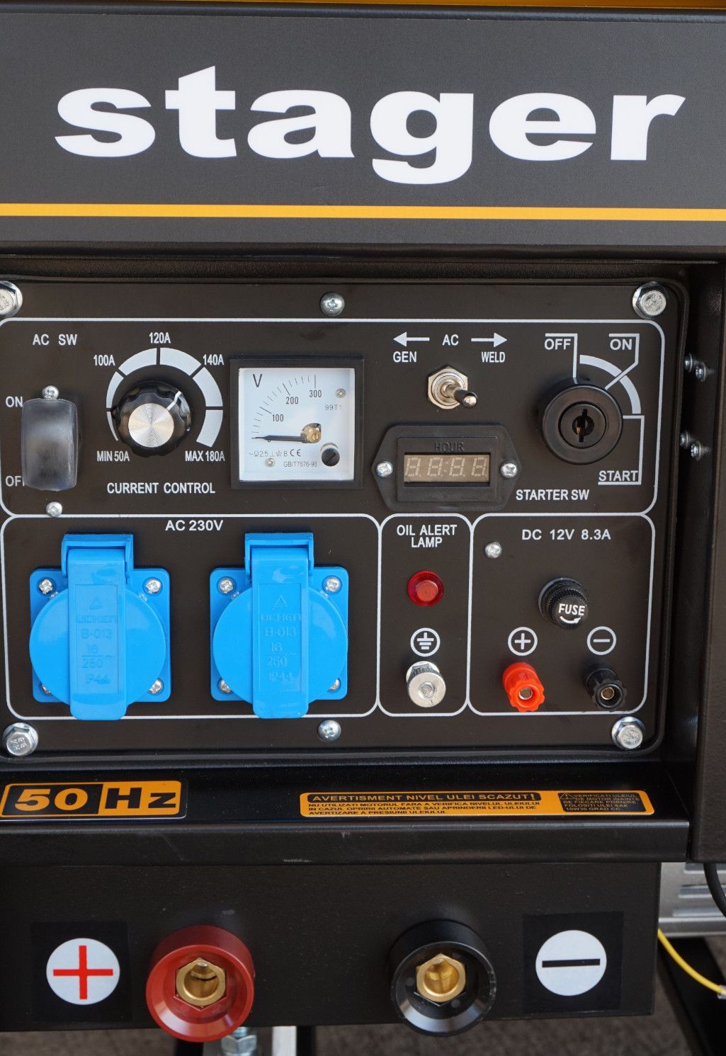 Generator sudare diesel monofazat Stager YDE8500EW, 3kVA, 13...