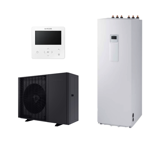 Pompa de Caldura Samsung 14kW 230V R32 Monobloc cu Boiler 200L ...