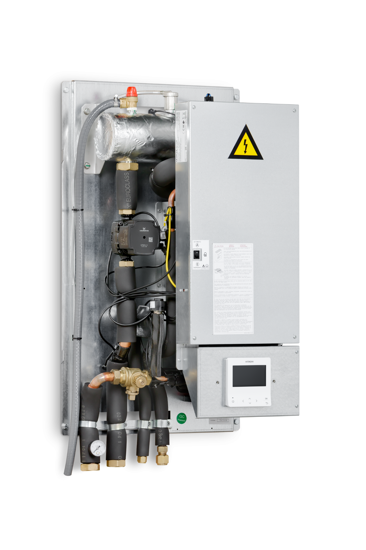 Pompa de caldura split aer-apa 14kW 230V R410A Hitachi Yutak...