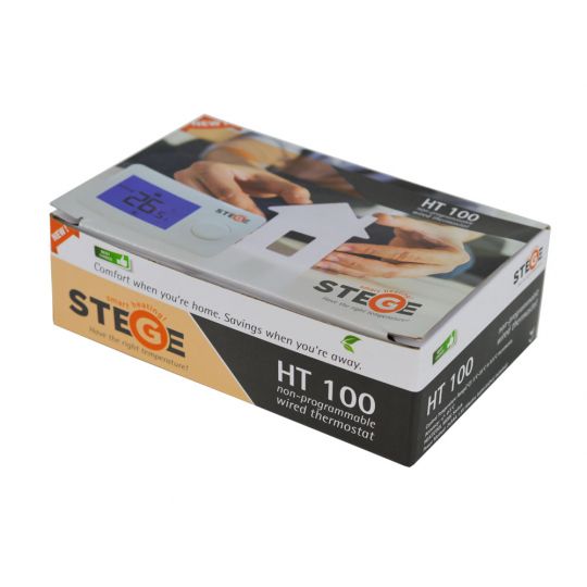 Termostat electronic neprogramabil cu fir STEGE HT100 - clim...