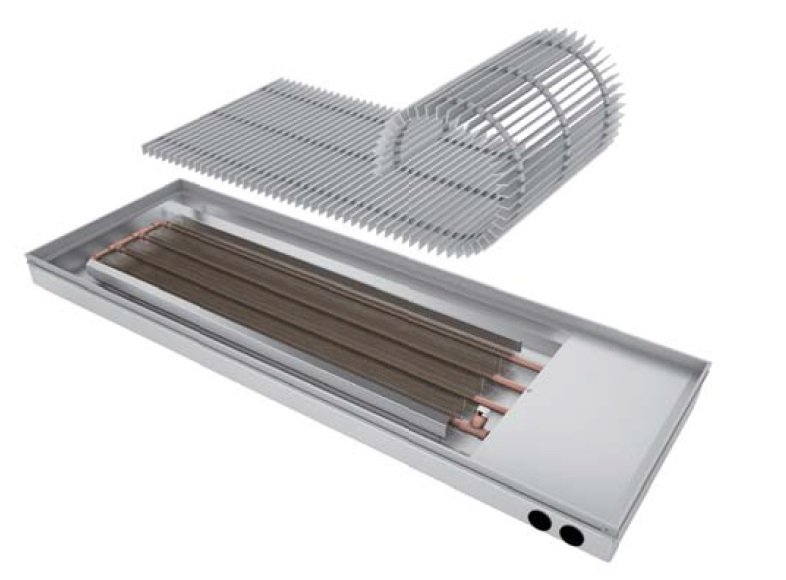 Convector de pardoseala ingropat ISAN - ACTIV FLT40-09 3200 ...