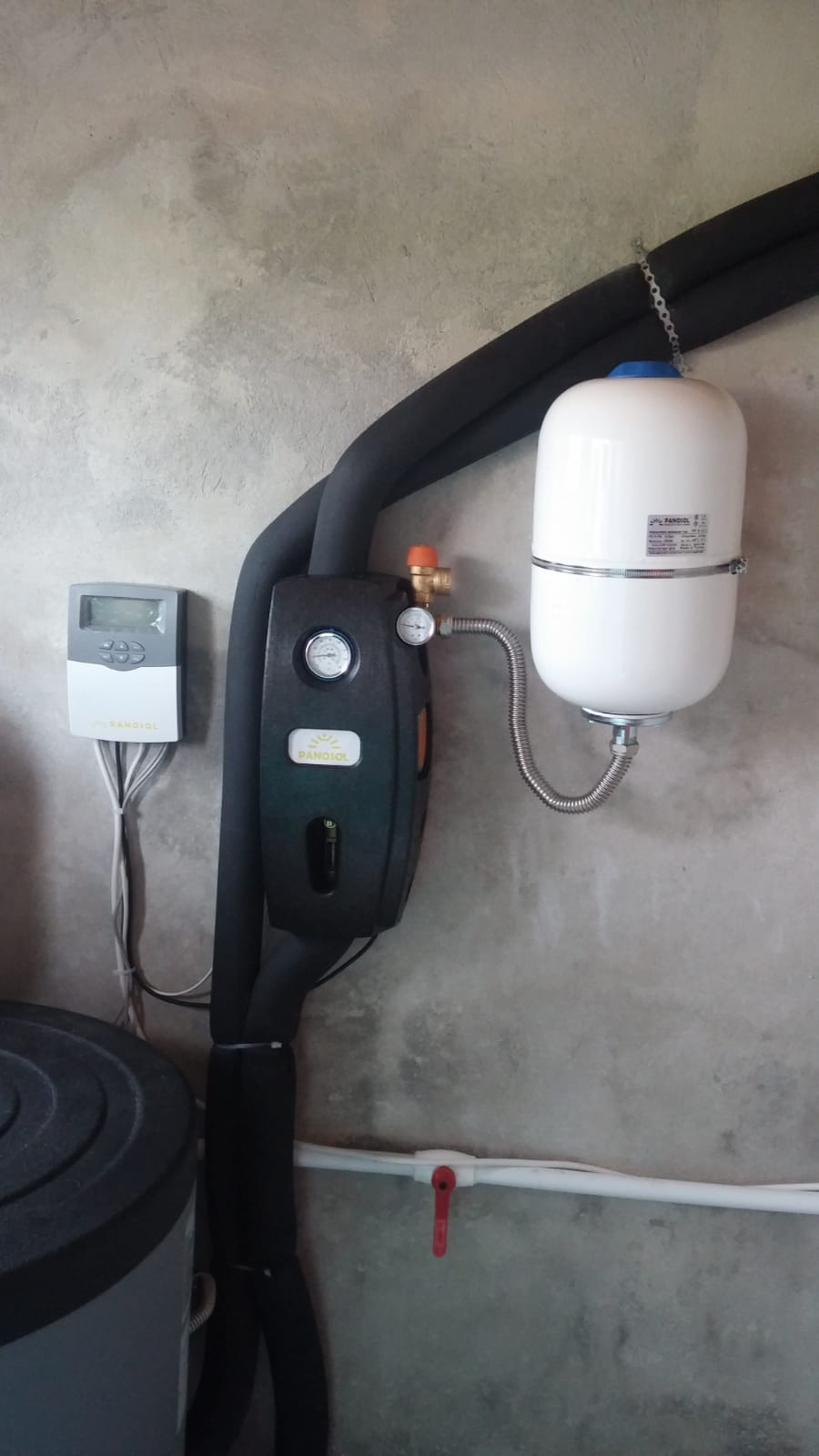 Instalatie panou solar apa calda Atmosfera - 3 persoane
