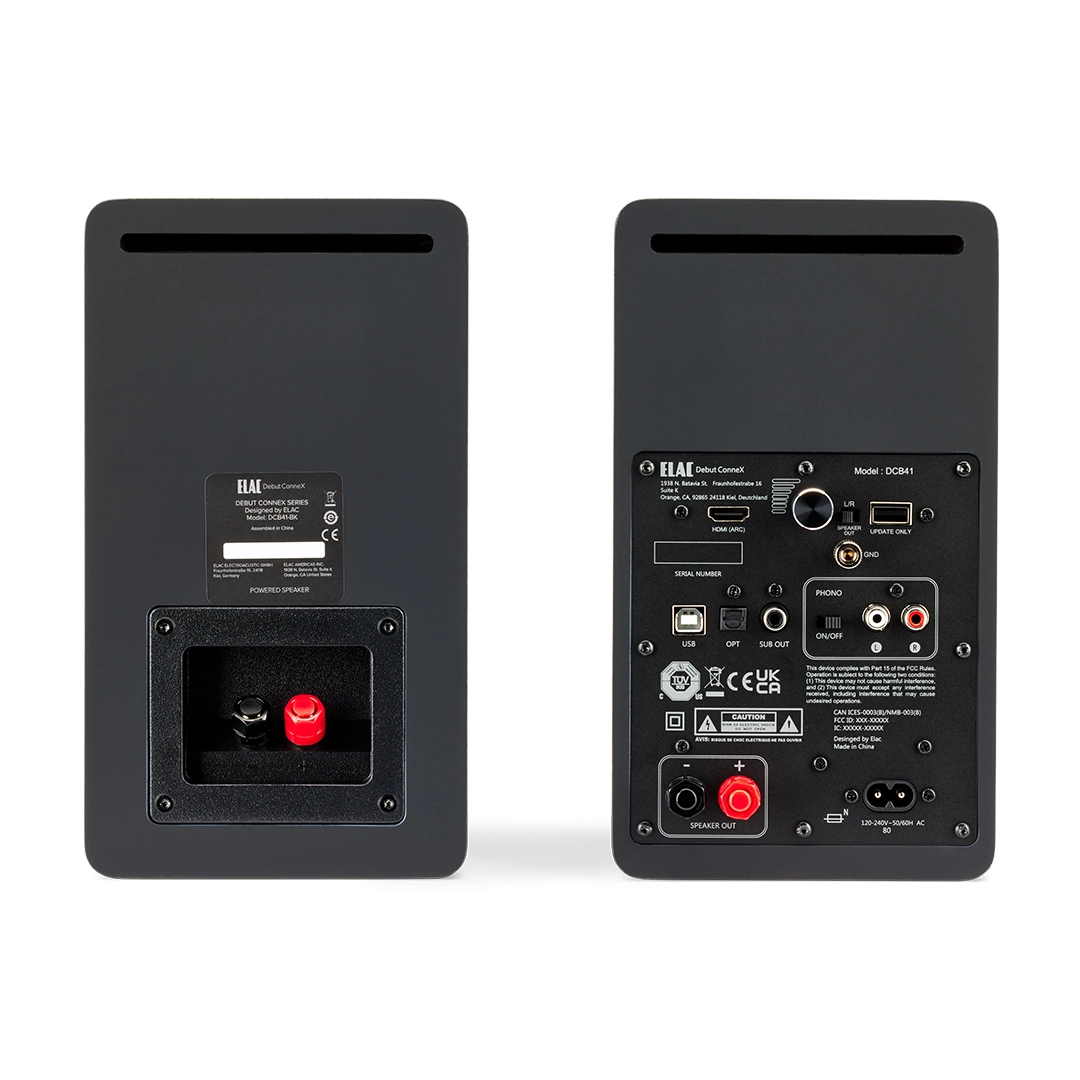 Boxe raft Elac Debut ConneX DCB41 Black Ash - audioclub.ro