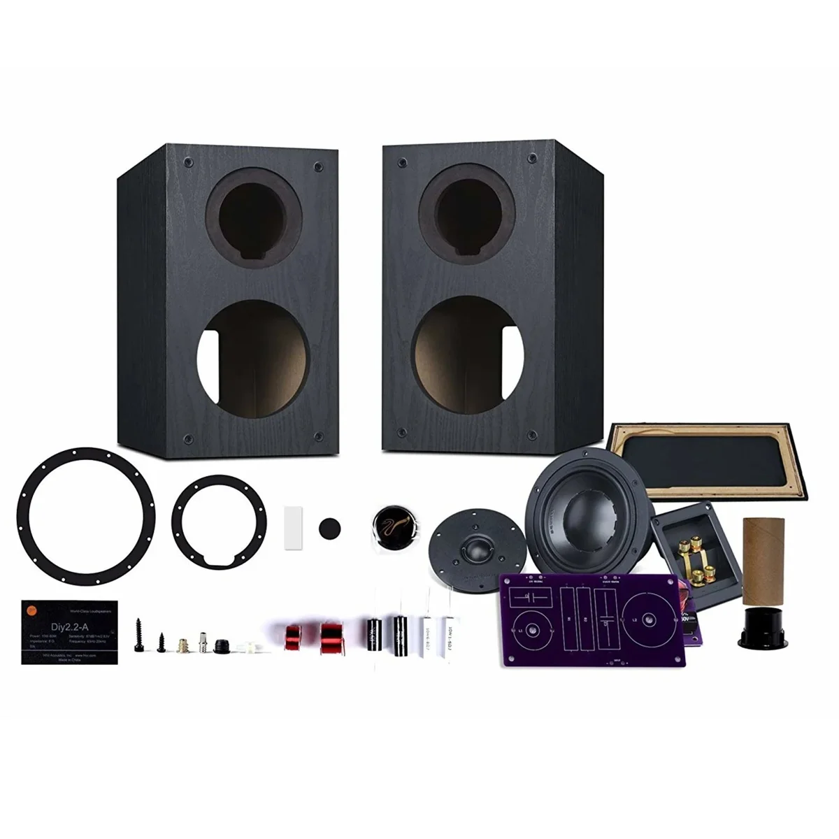 Kit DIY boxe raft HiVi Swans DIY2.2-A - audioclub.ro