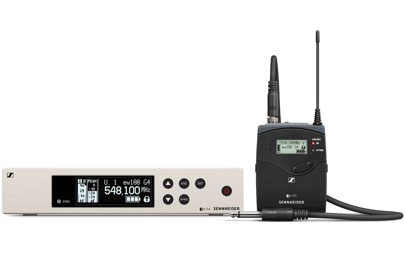Kit microfon wireless Sennheiser EW 100 G4-Ci1 - audioclub.r...