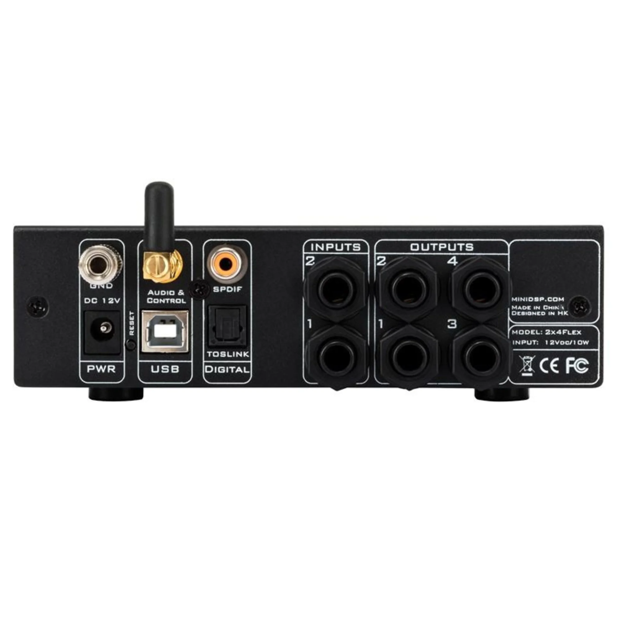 Modul DSP miniDSP 2x4 FLEX Balanced (TRS) - audioclub.ro