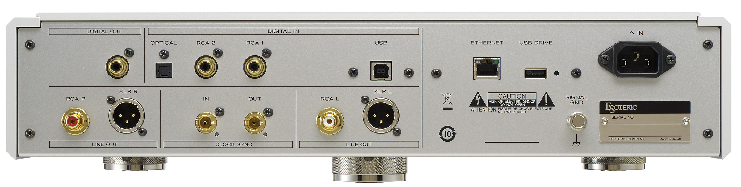 Network DAC Esoteric N-05 - audioclub.ro