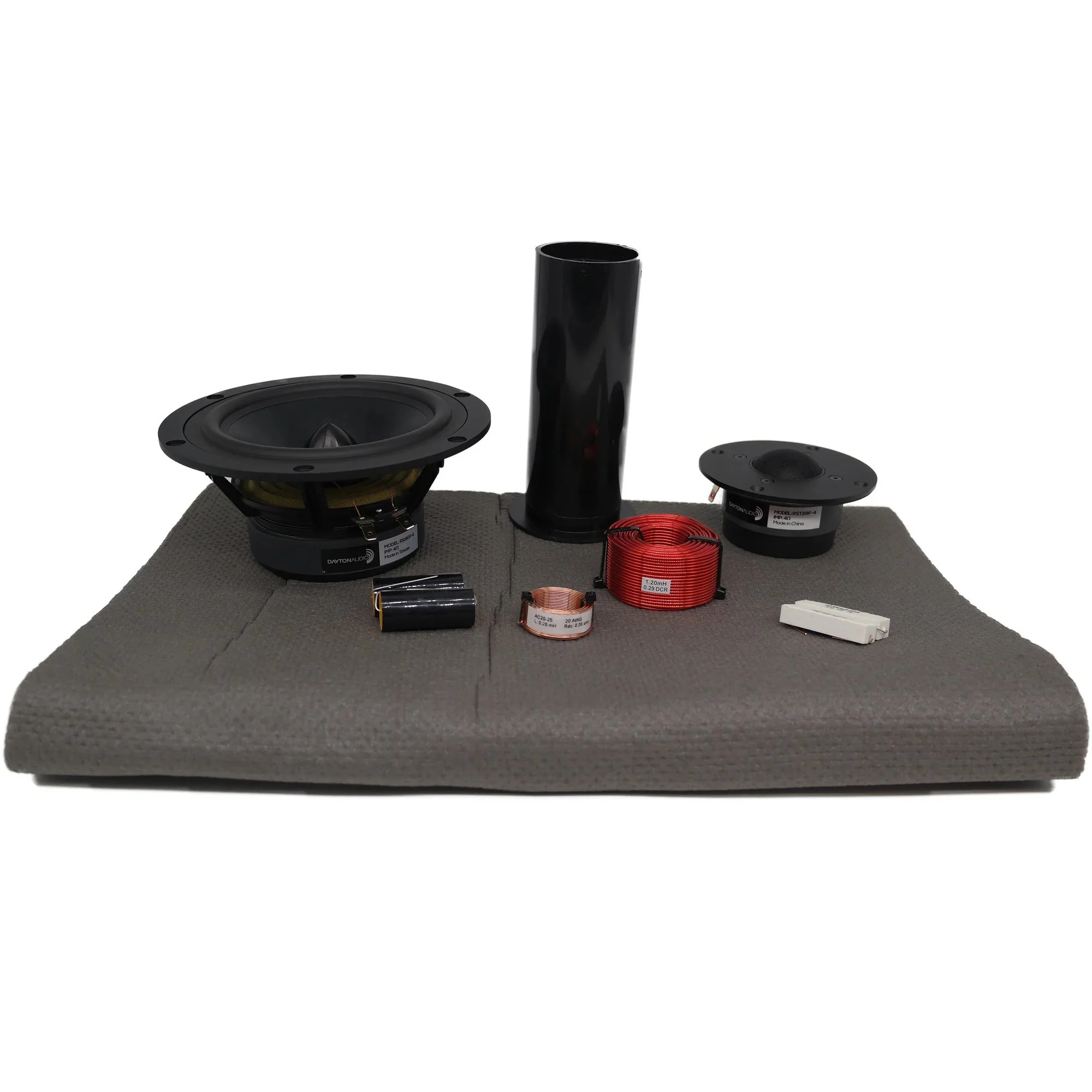 Pachet componente DIY Dayton Audio Samba MT - audioclub.ro