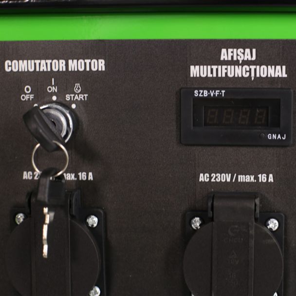 Generator de curent pe benzina Greenfield G-EC7500PEW, portabil ...