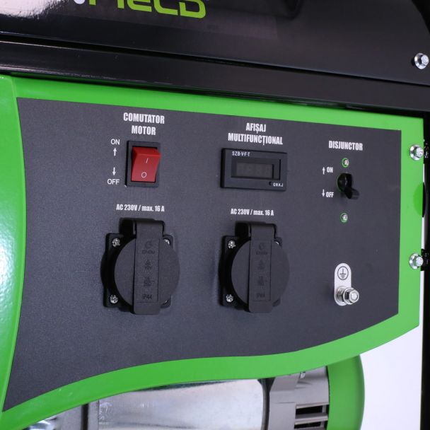 Generator de curent pe benzina Greenfield G-EC8300PW, portabil, pornire ...