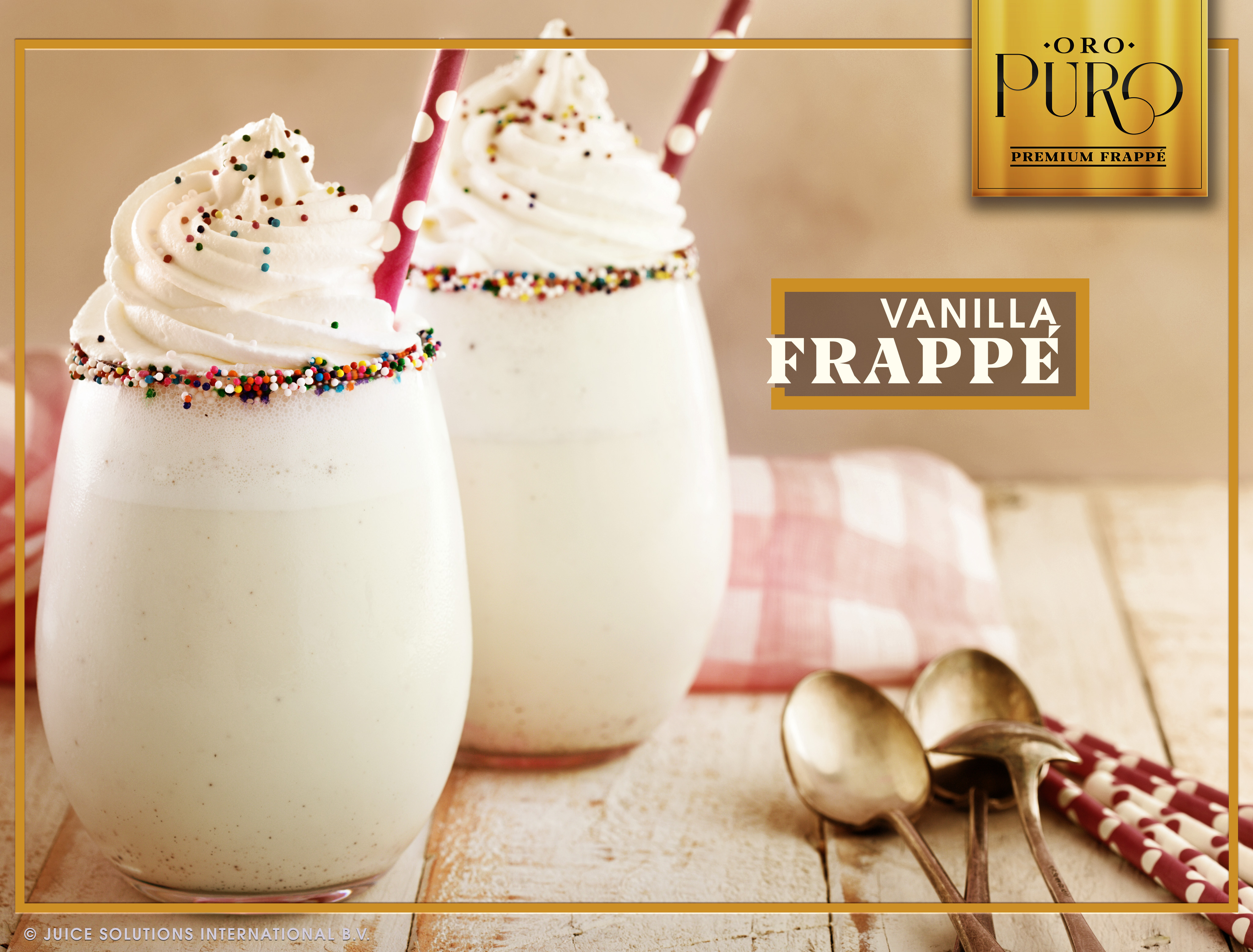 Oro Puro Oro Puro, Premium Frappe Vanilla Cream 1 Kg 1312 Or...