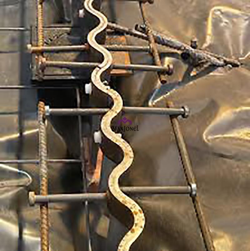 Profil metalic sinus/cosinus pentru rost de dilatare placi b...