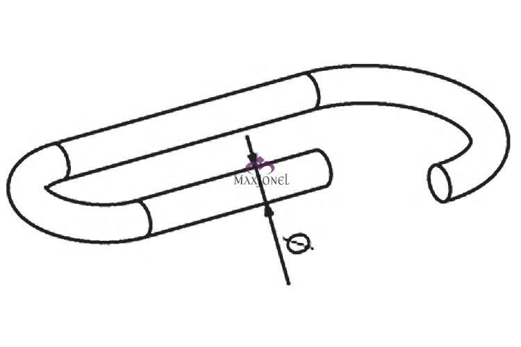 Stift / carlig Ø 11 mm pentru popi metalici telescopi...