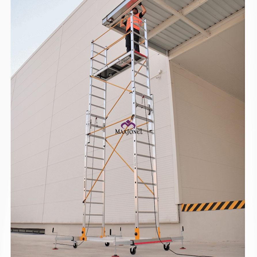 TeleSafe 007XL Schela mobila profesionala din aluminiu - 869...