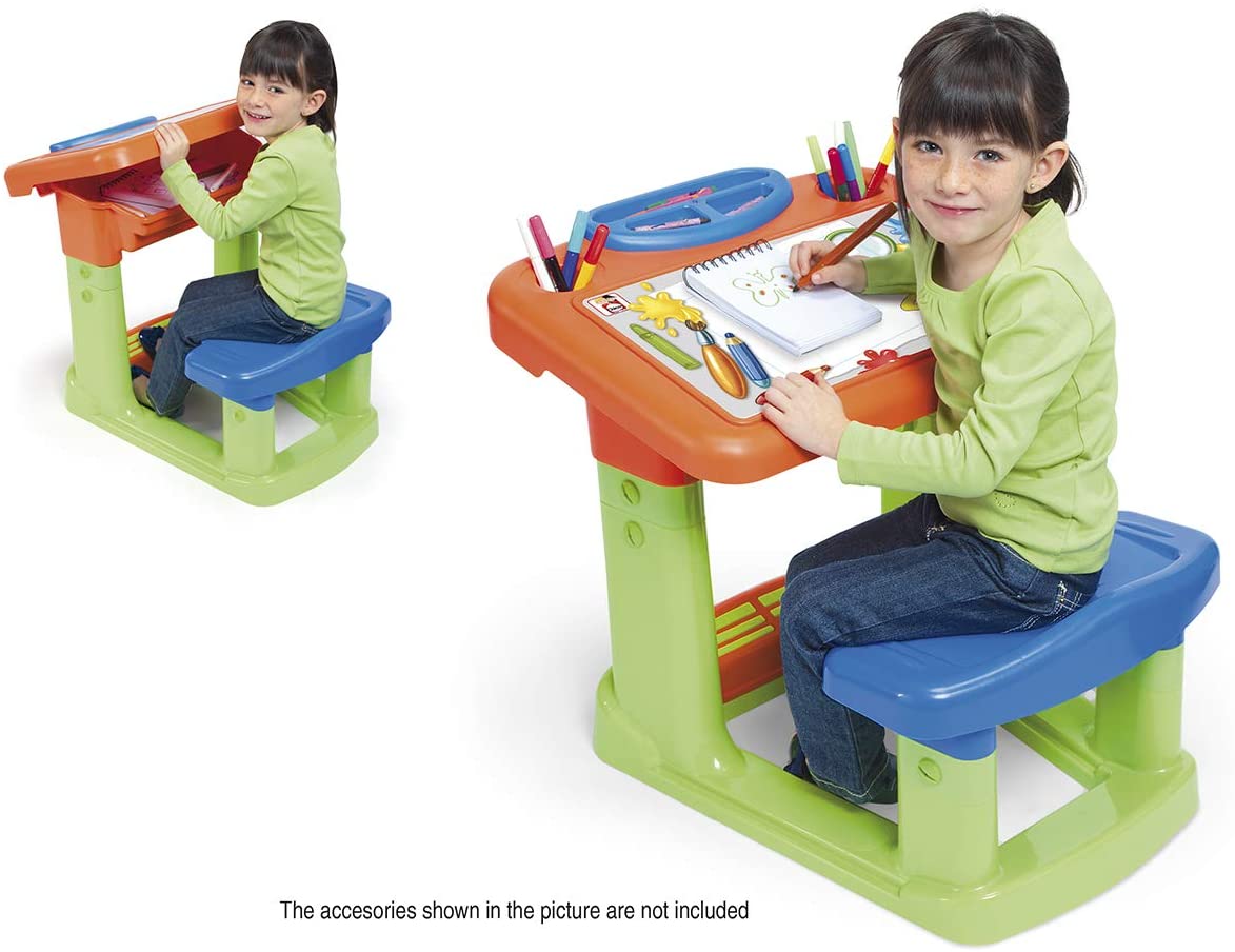 Birou extensibil cu spațiu de depozitare