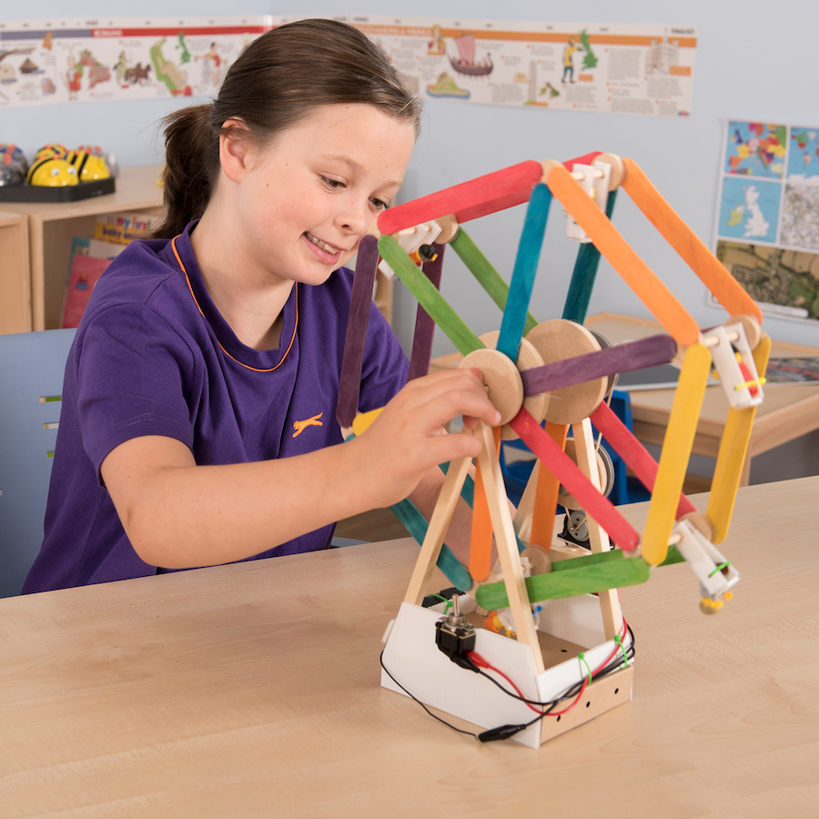 Kit STEM - Construiește-ți propriul parc de distracție