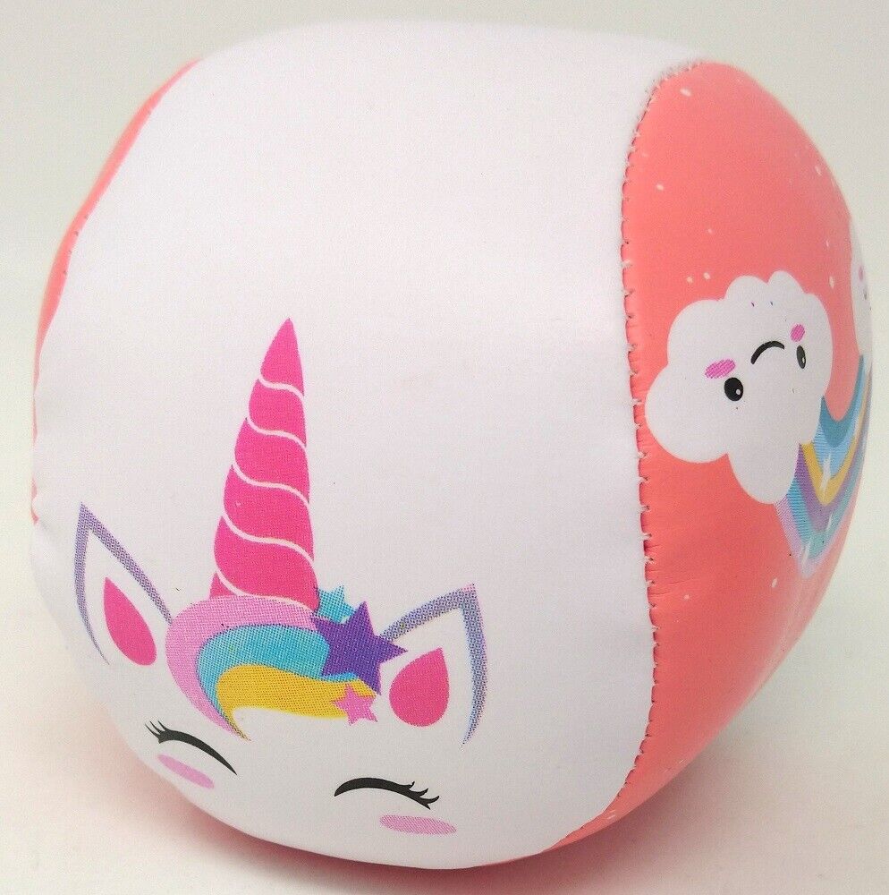 Minge moale din vinil pentu bebeluși - Unicorn