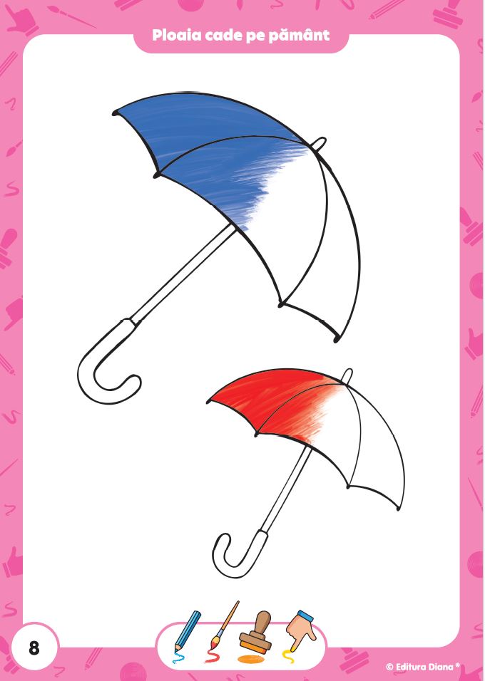 Minicolorici - Carte de colorat 3-4 ani