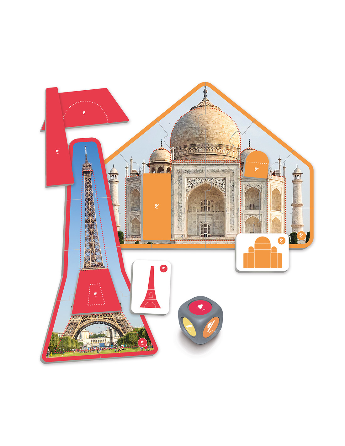 Recunoaște și completează formele geometrice în arhitectură