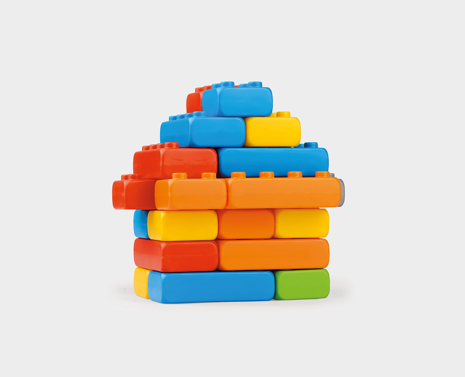 Set de construcție cu 25 de cuburi uriașe