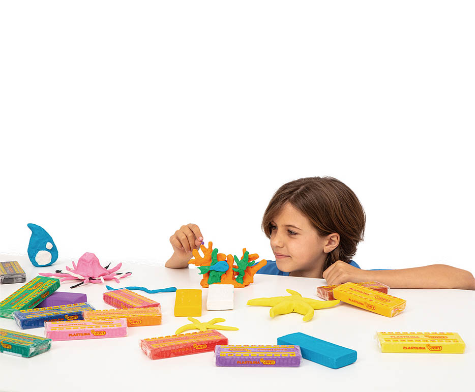 Set de modelat cu plastilină și accesorii