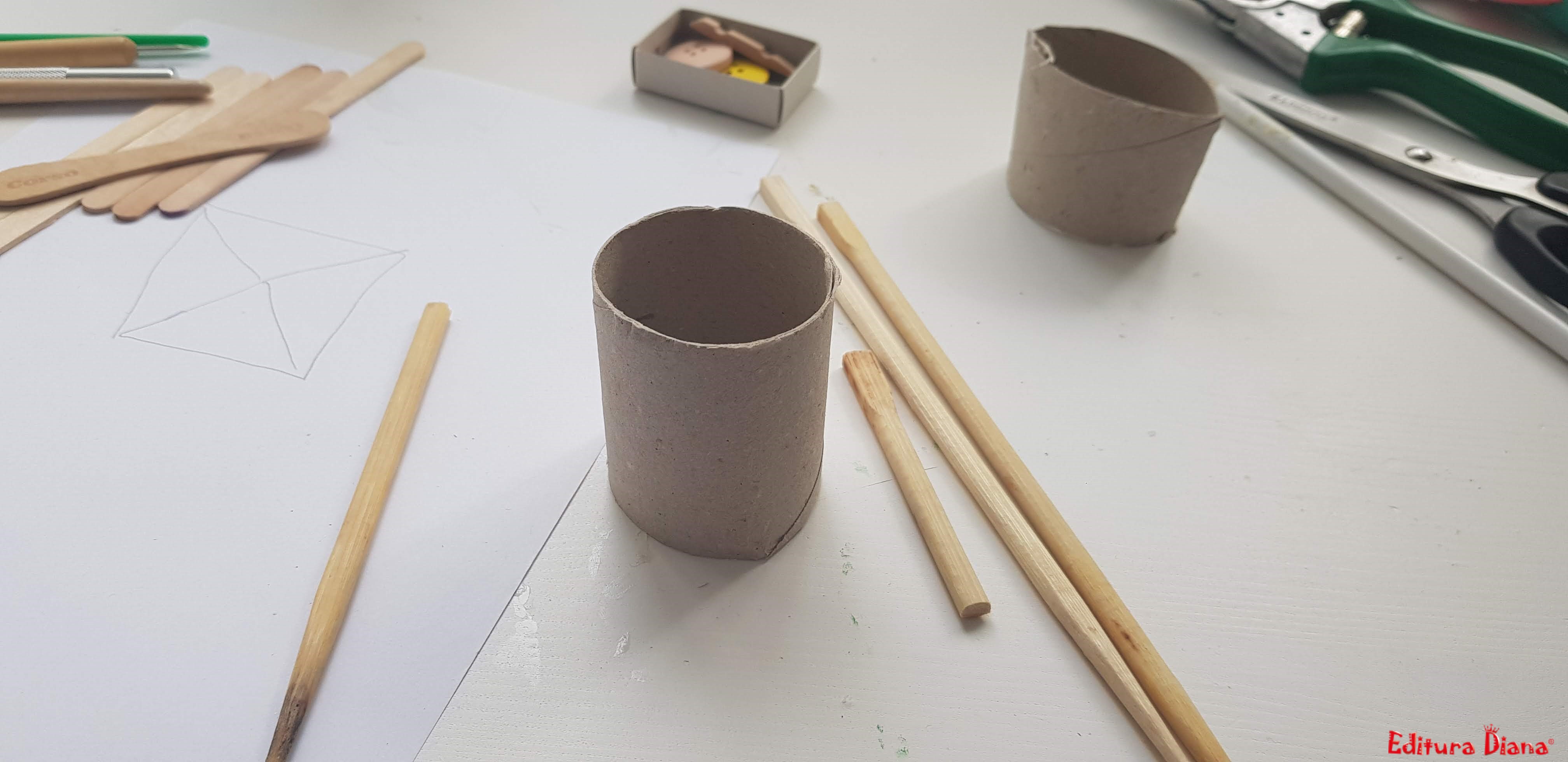 Tutorial pas cu pas: cum să faci o machetă ”Ferma”