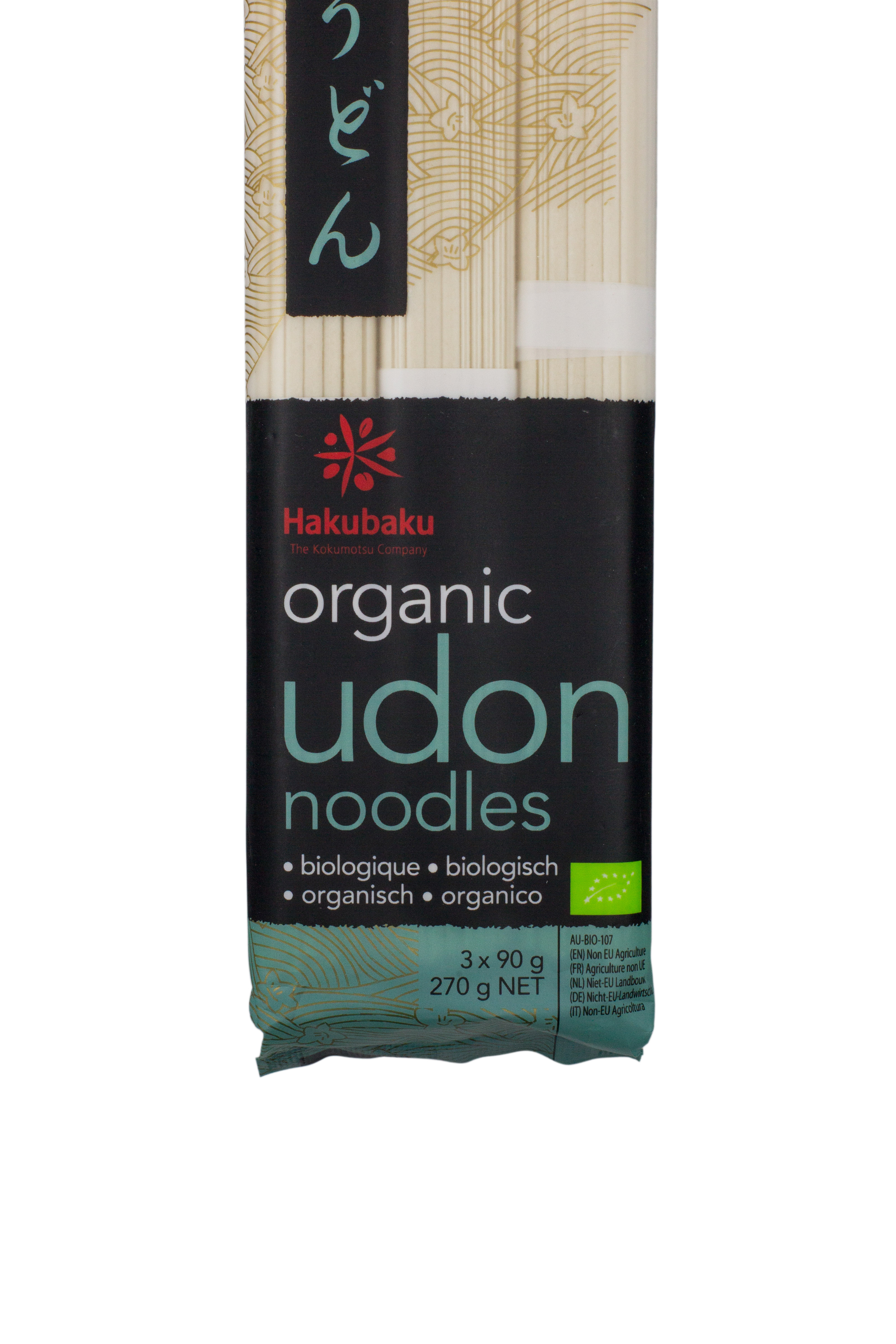 Produse uscate PASTE UDON ORGANICE ‘’HAKUBAKU&rs...