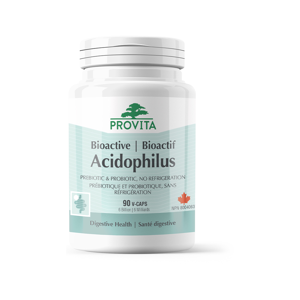 BIO ACTIVE ACIDOPHILLUS 90 CPS PROVITA A0X028373 Amerispharm...