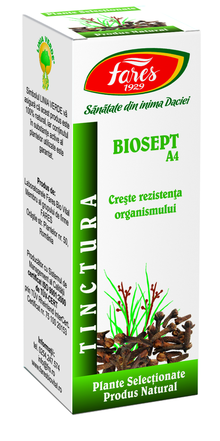 BIOSEPT TINCTURA FARES A0X003246 Fares Amerispharma.ro