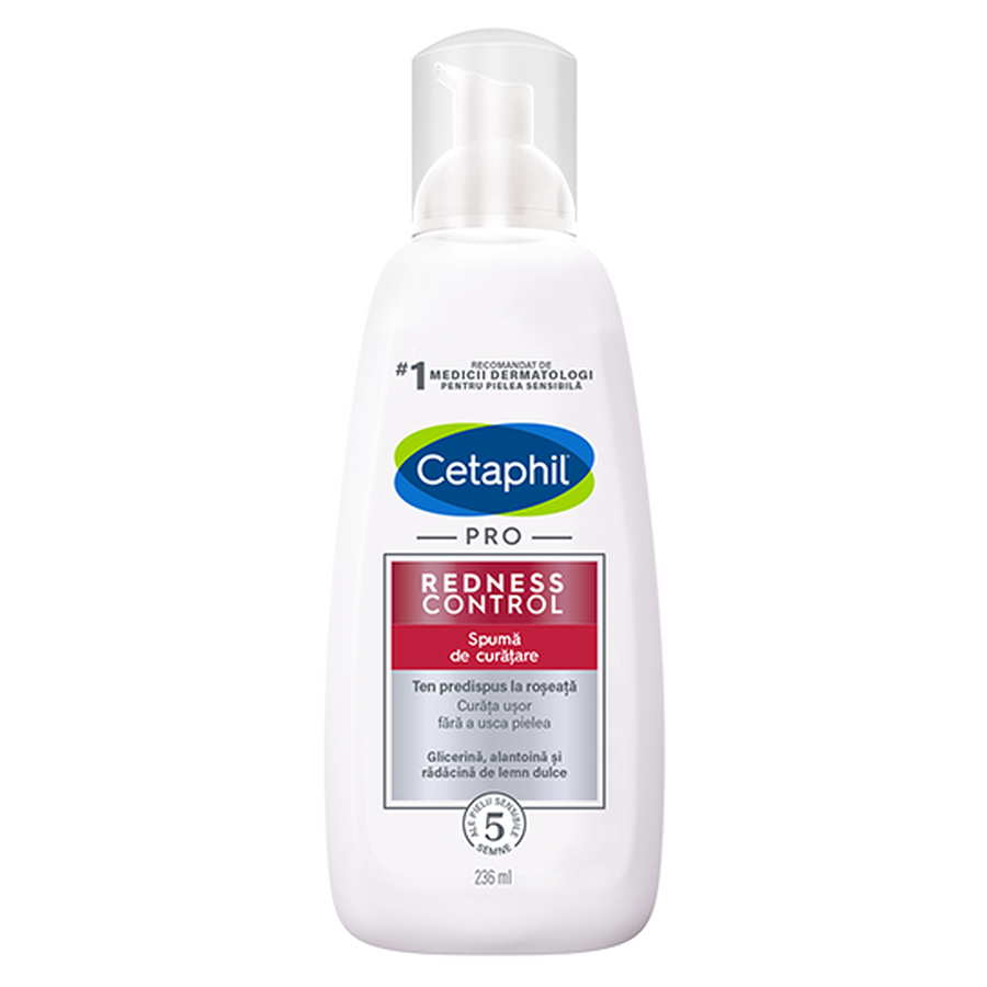 CETAPHIL PRO REDNESS CONTROL SPUMA DE CURATARE 236ML GALDERM...
