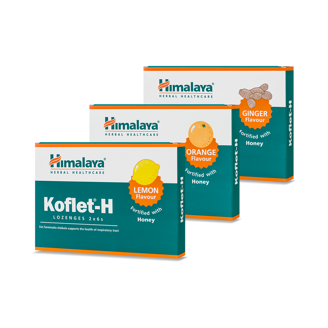 HIMALAYA KOFLET H PASTILE DE SUPT CU GHIMBIR X12 BUCATI A0X0...