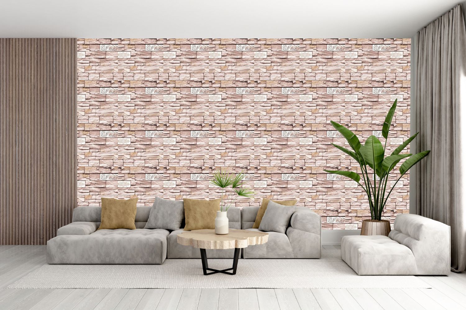 Panouri decorative Panel autoadeziv Atria, model caramida, C...