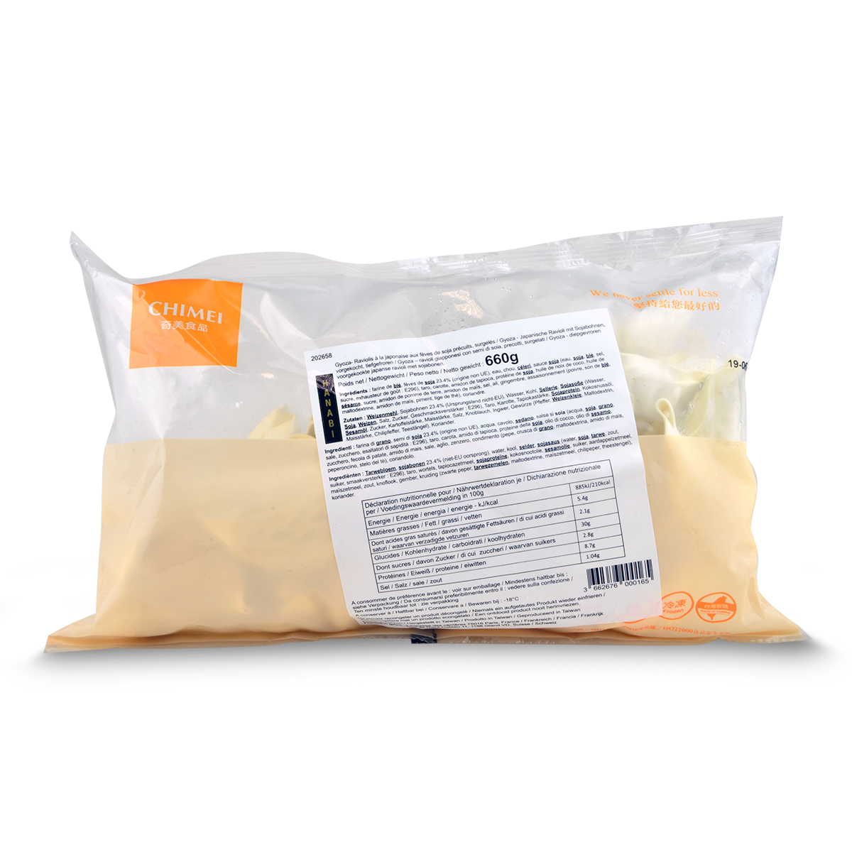 Congelate si semipreparate Gyoza cu edamame HANABI (22gx30)