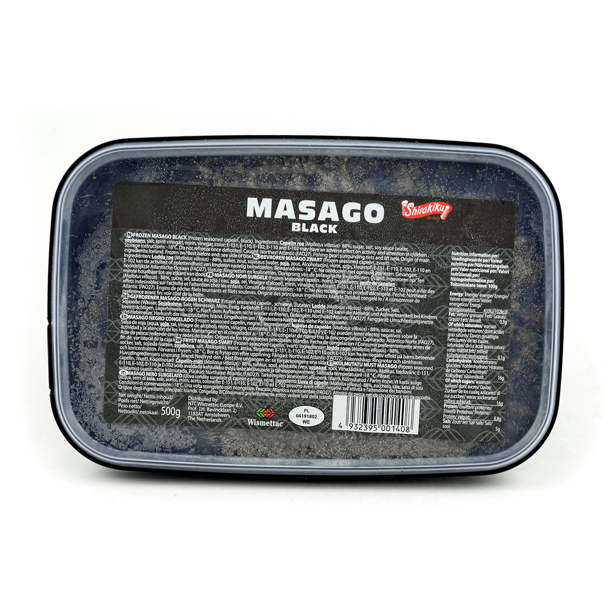 Congelate si semipreparate Masago Black SHIRAKAKU 500g EU900...