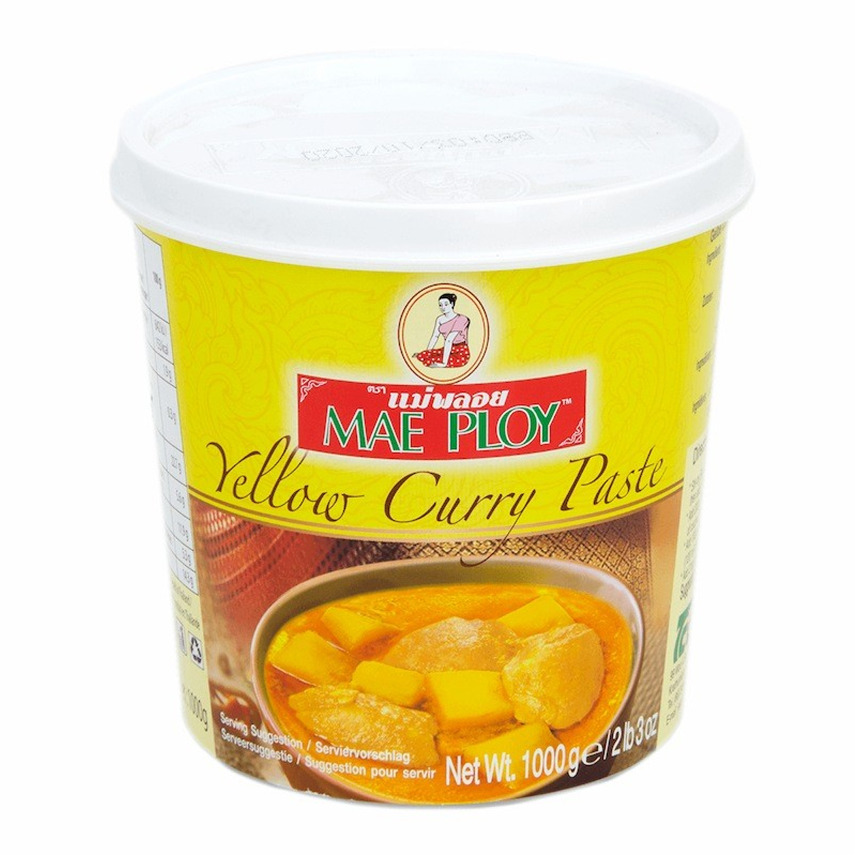 Mix de condimente Pasta curry galbena Mae Ploy 1kg 3257 MAE ...