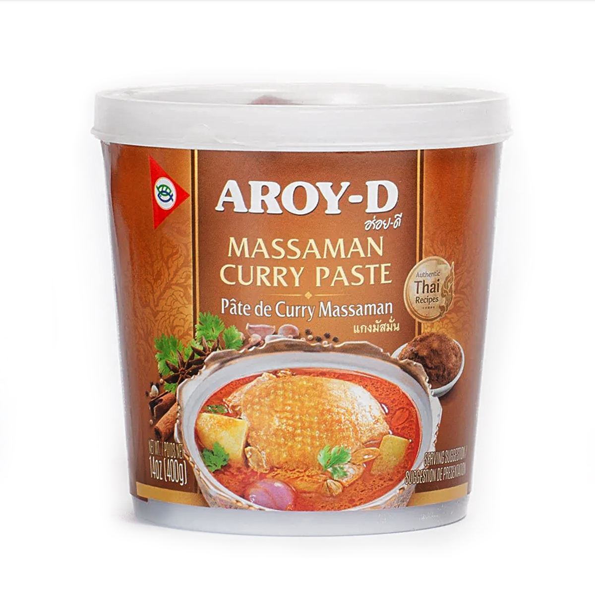 Mix de condimente Pasta curry Massaman AROY-D 400g 3420 AROY...
