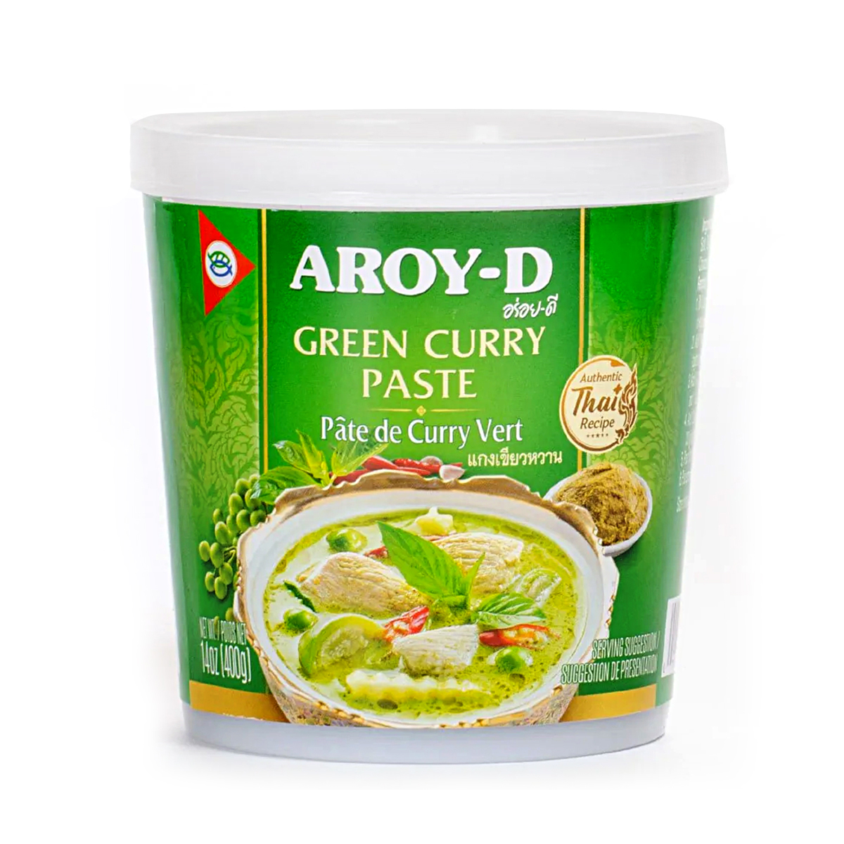 Mix de condimente Pasta curry verde AROY-D 400g 3421 AROY-D ...