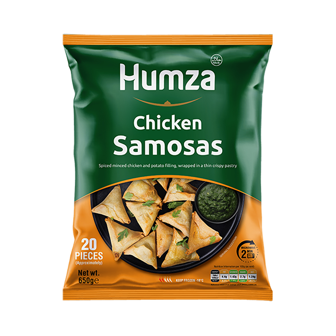 Congelate si semipreparate Samosa cu carne de pui Humza (20 ...