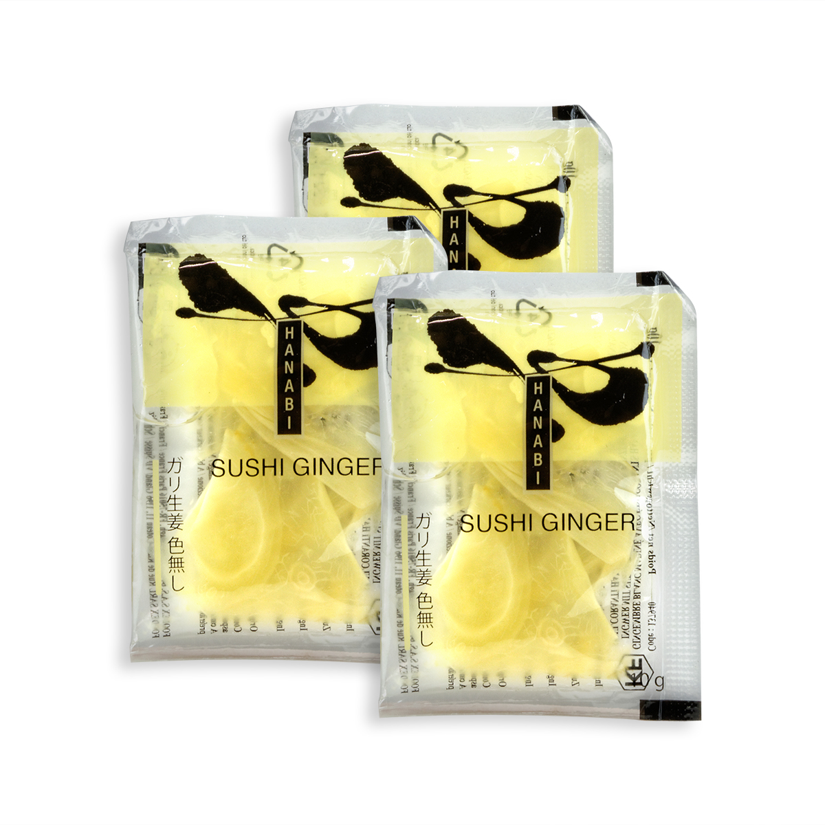 Conserve si muraturi Set plicuri ghimbir murat alb HANABI (1...