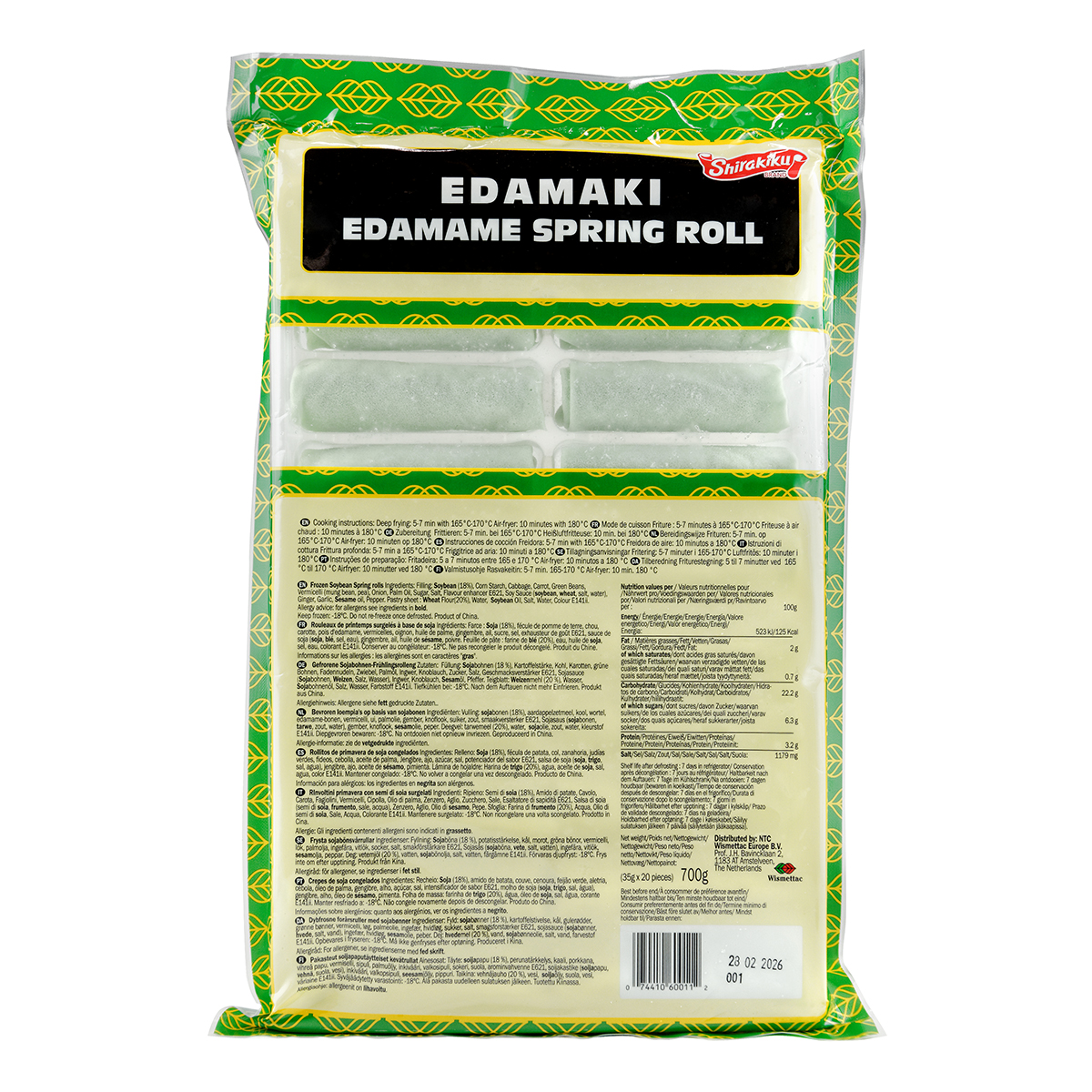 Congelate si semipreparate Spring rolls cu soia Edamaki SHIR...