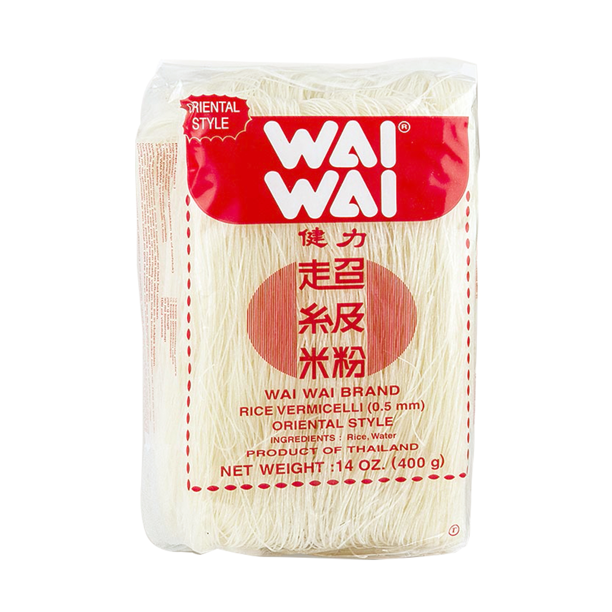 Taitei si Fidea de orez Taitei de orez WAI WAI vermicelli 40...