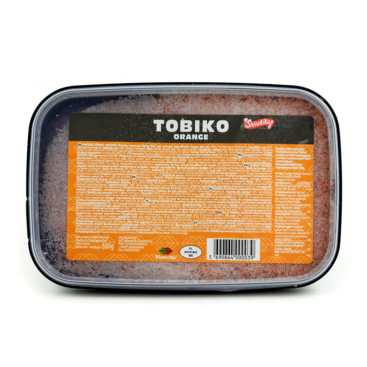 Congelate si semipreparate Tobiko Orange SHIRAKIKU 500g EU90...