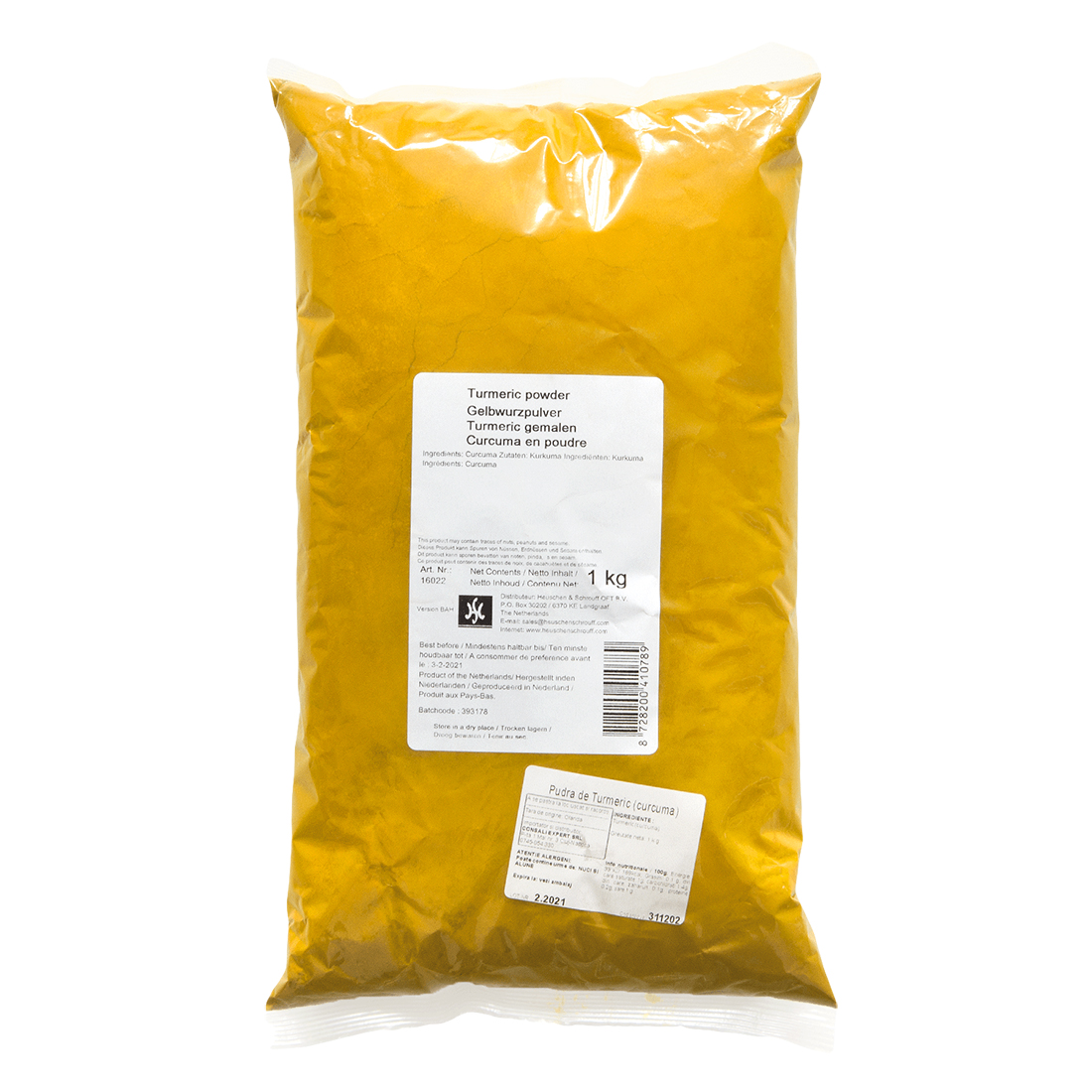 Condimente Turmeric (curcuma) H&S 1kg 3125 NIPPONFOOD GL...